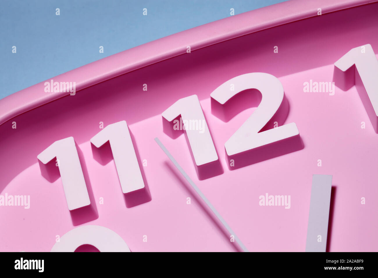 Close up of an clock face Stock Photo - Alamy
