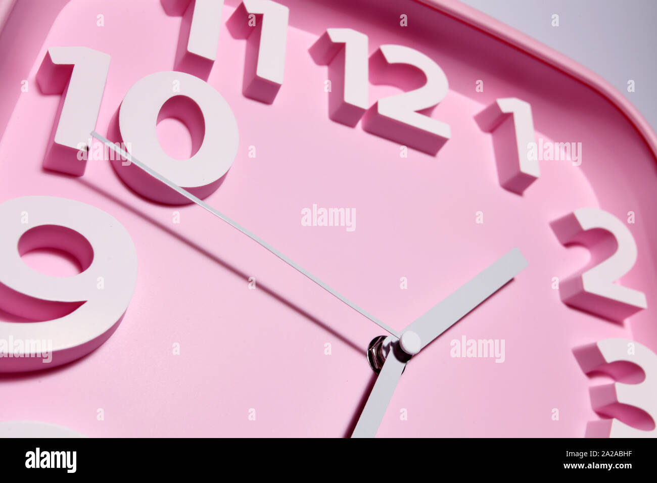 Close up of an clock face Stock Photo - Alamy
