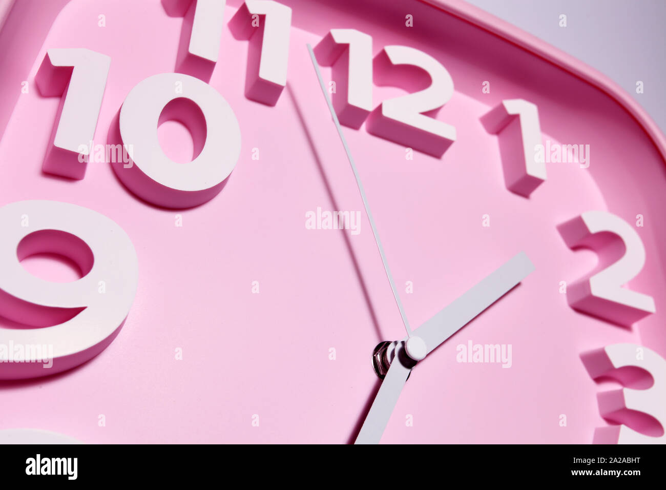 Close up of an clock face Stock Photo - Alamy