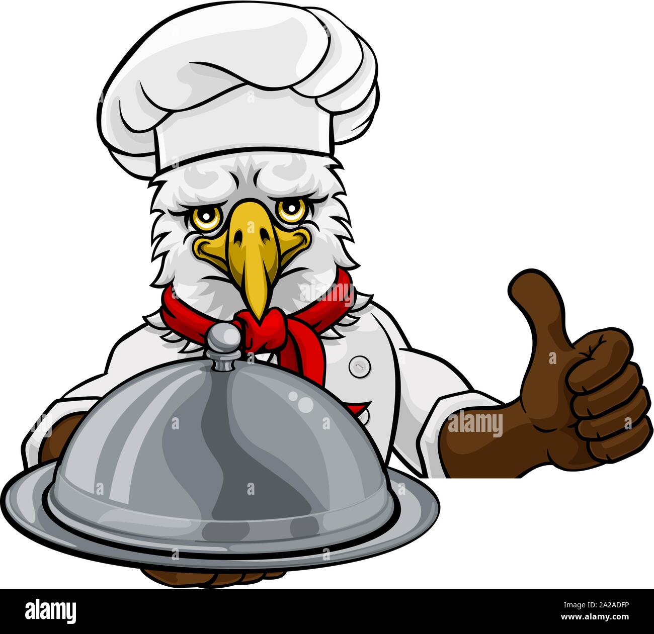 Bald chef head Stock Vector Images - Alamy