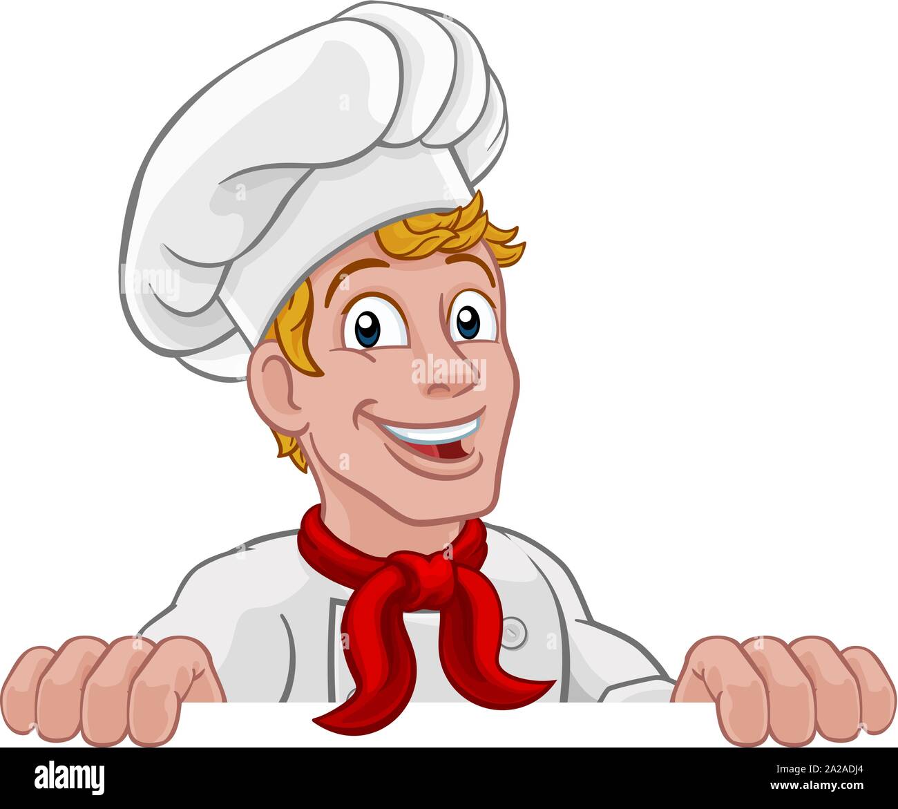 Cartoon children baking cooking chefs hi-res stock photography and ...