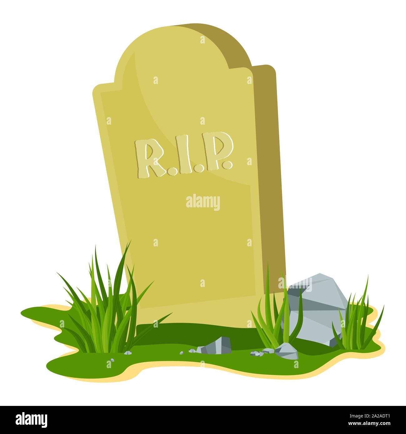 Old grave Stock Vector Images - Alamy
