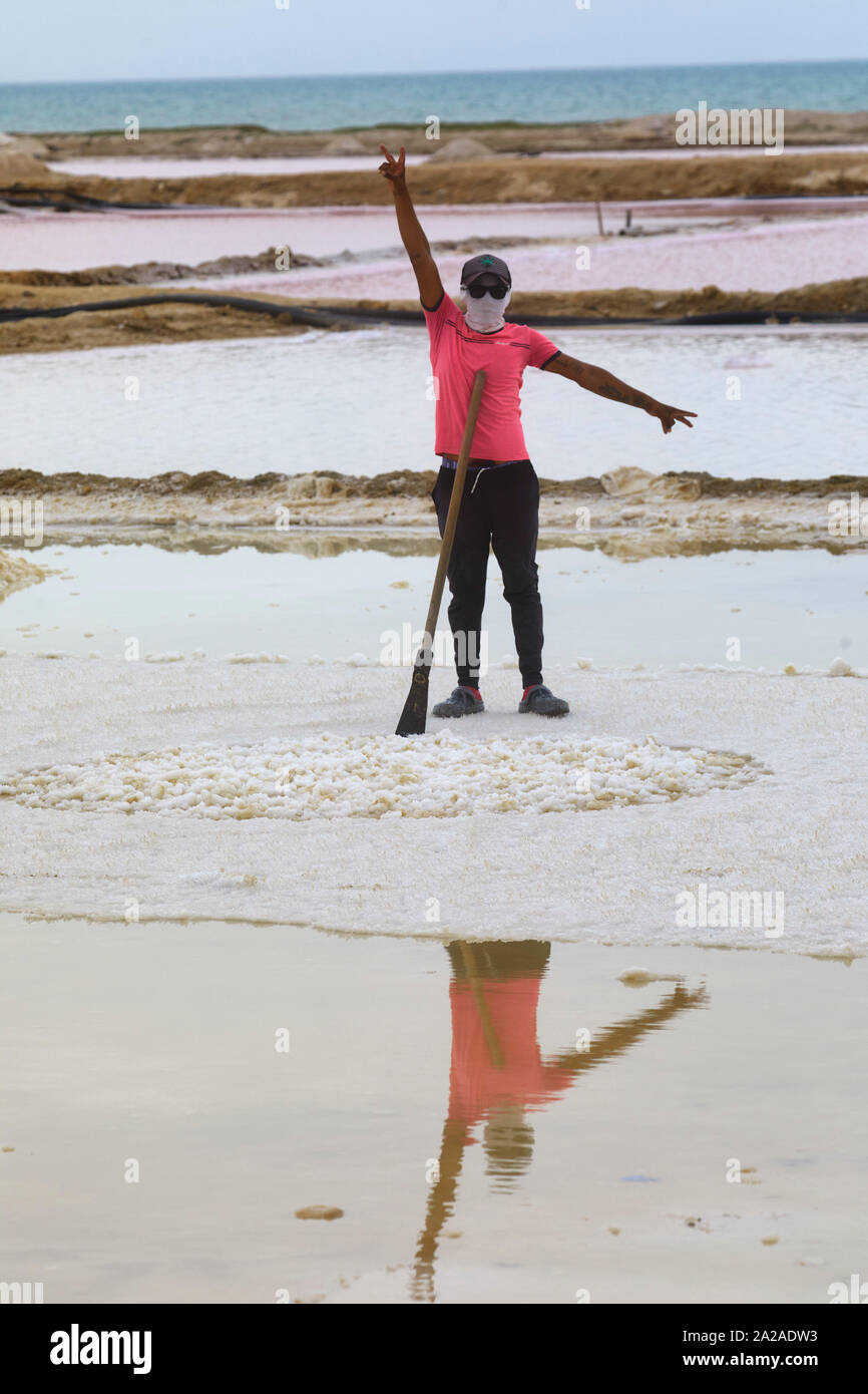 Salt extraction from the sea hi-res stock photography and images - Alamy