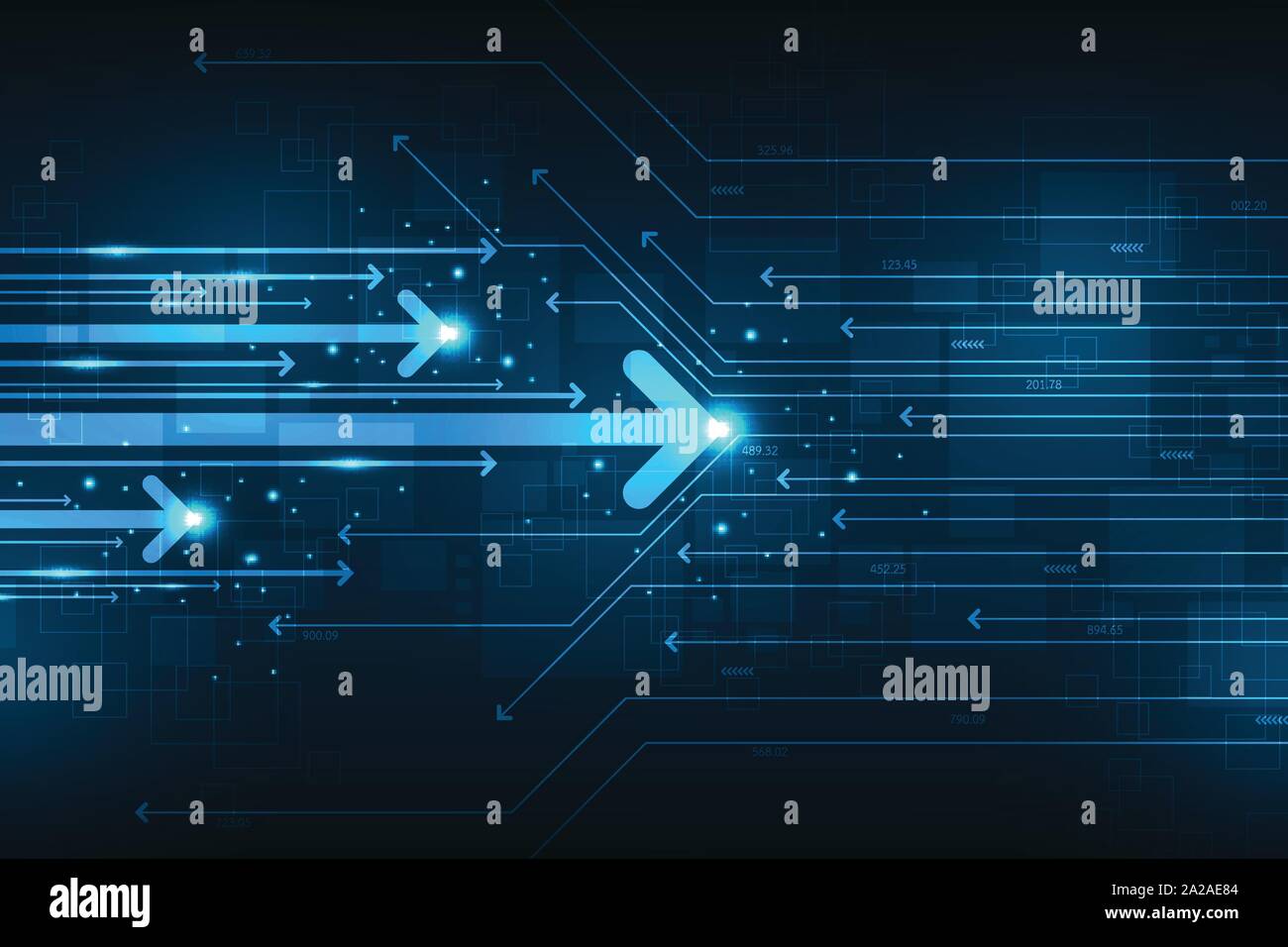 The power of the modern internet Stock Vector Image & Art - Alamy