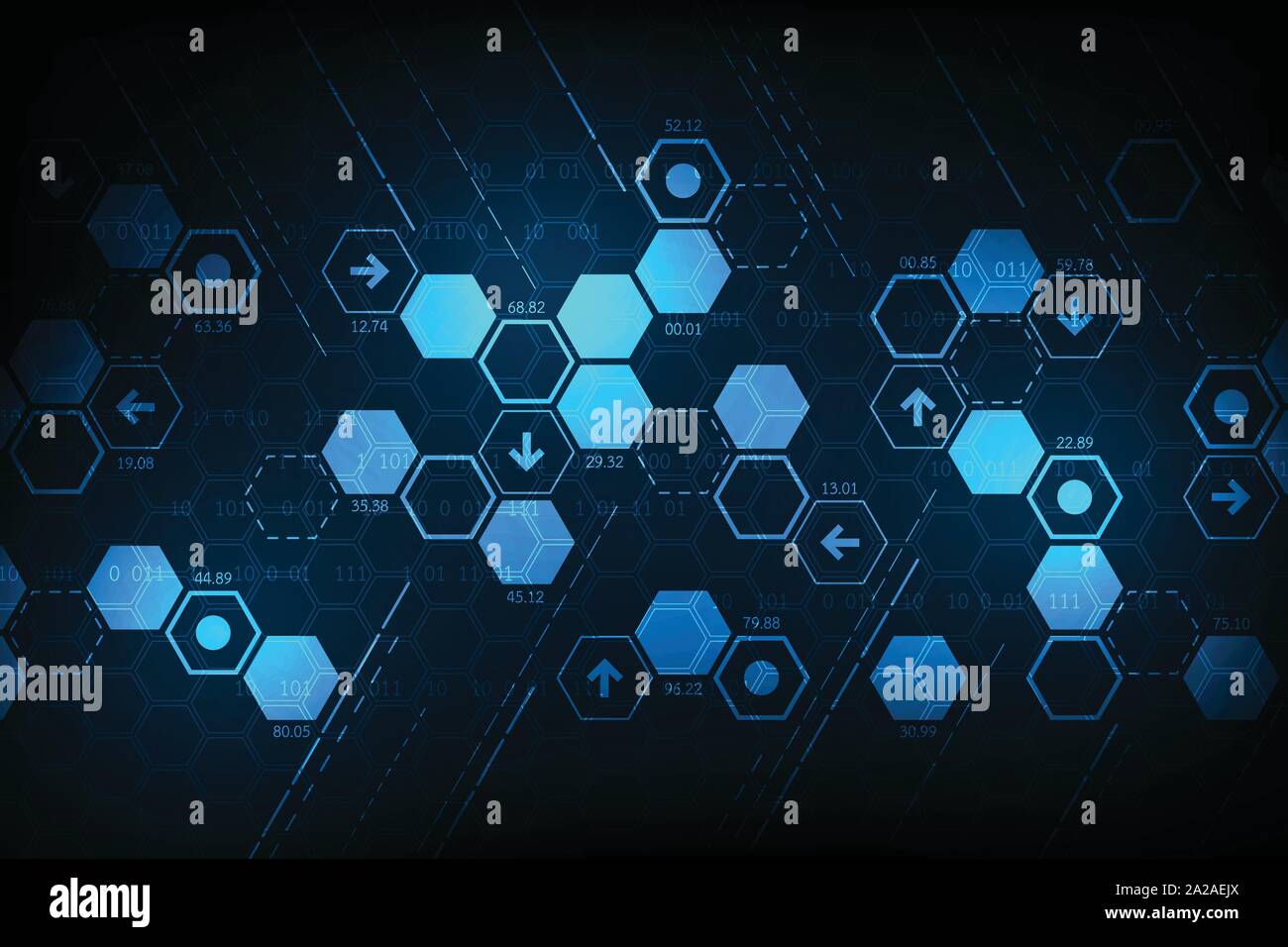 Operation and calculation of digital Stock Vector Image & Art - Alamy