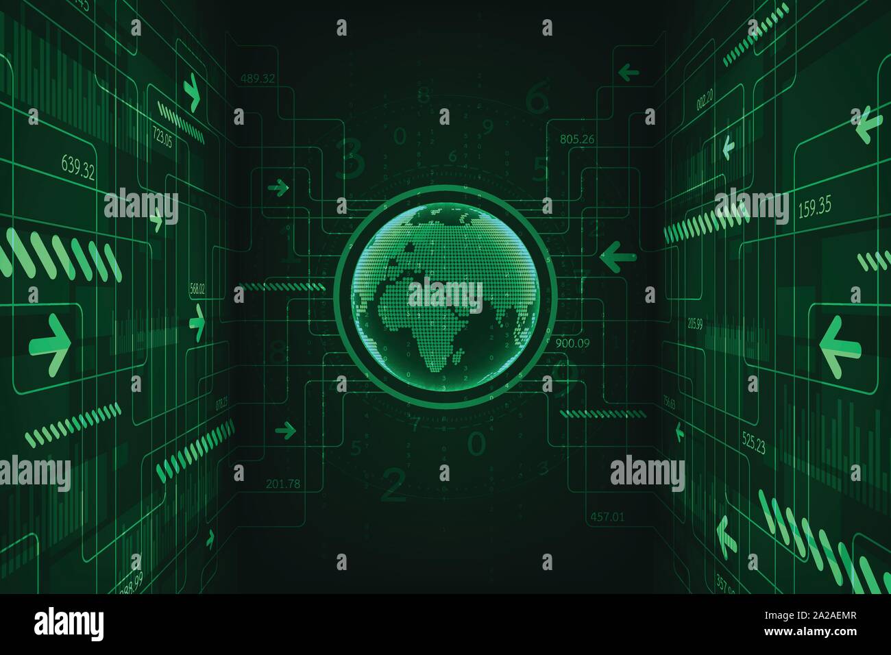 Business world illustration source hi-res stock photography and images ...