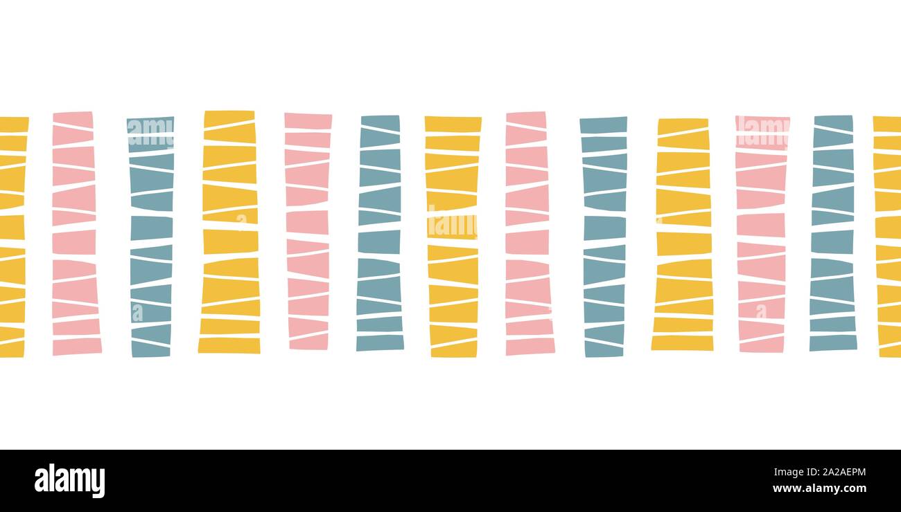 Colorful Stripes Border