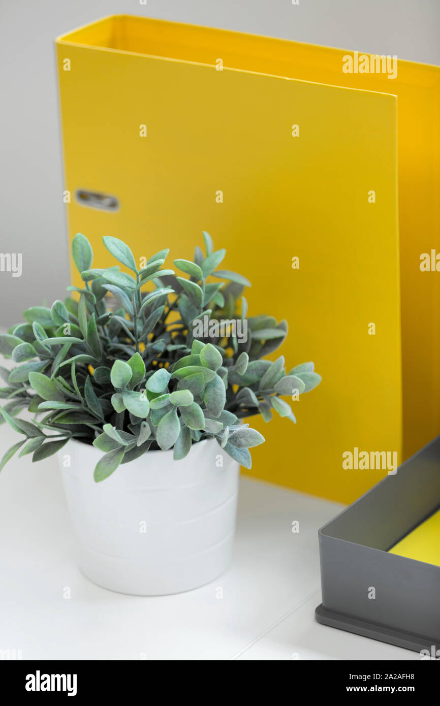 Tidy desk hi-res stock photography and images - Alamy