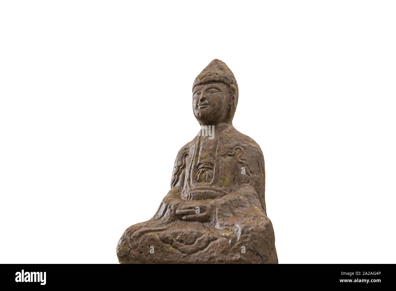 buddha statue isolated on white background 3d illustration Stock Photo ...
