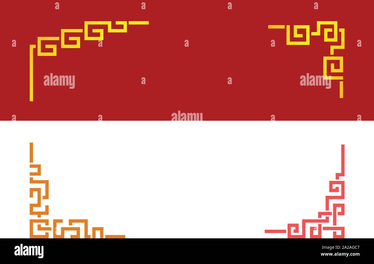 Chinese Corner Border
