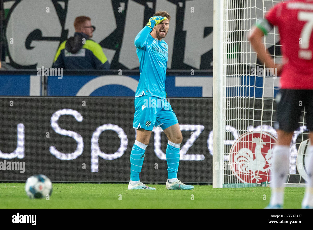 Angry goalkeeper hi-res stock photography and images - Alamy