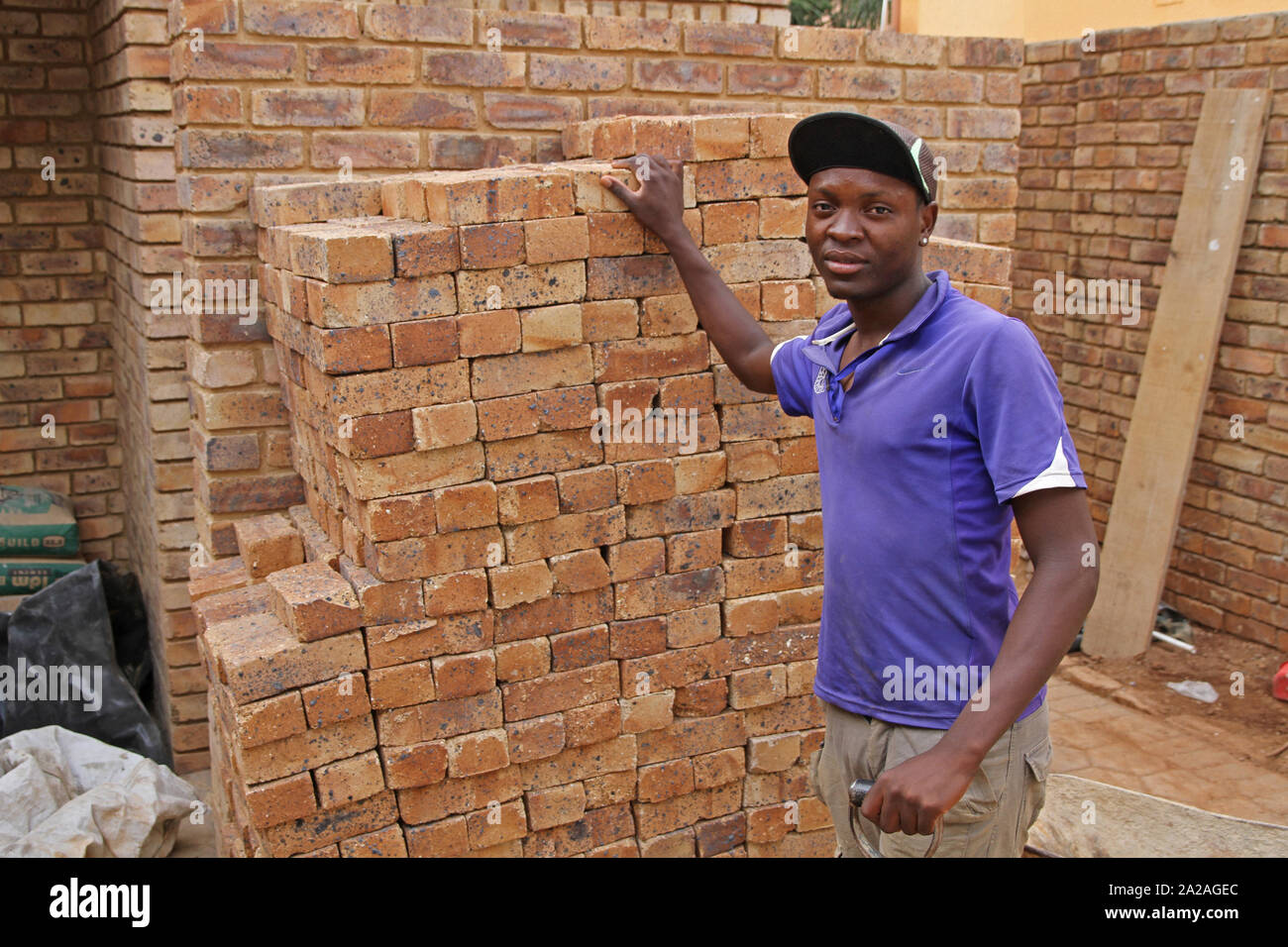 Stack of bricks hi-res stock photography and images - Alamy