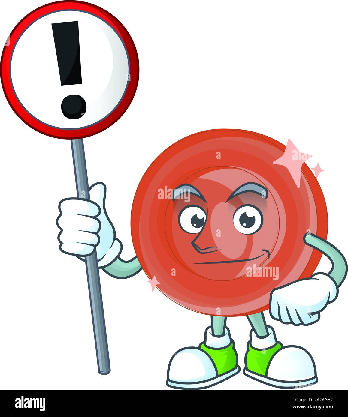 With sign bronze coin cartoon character for collection Stock Vector ...