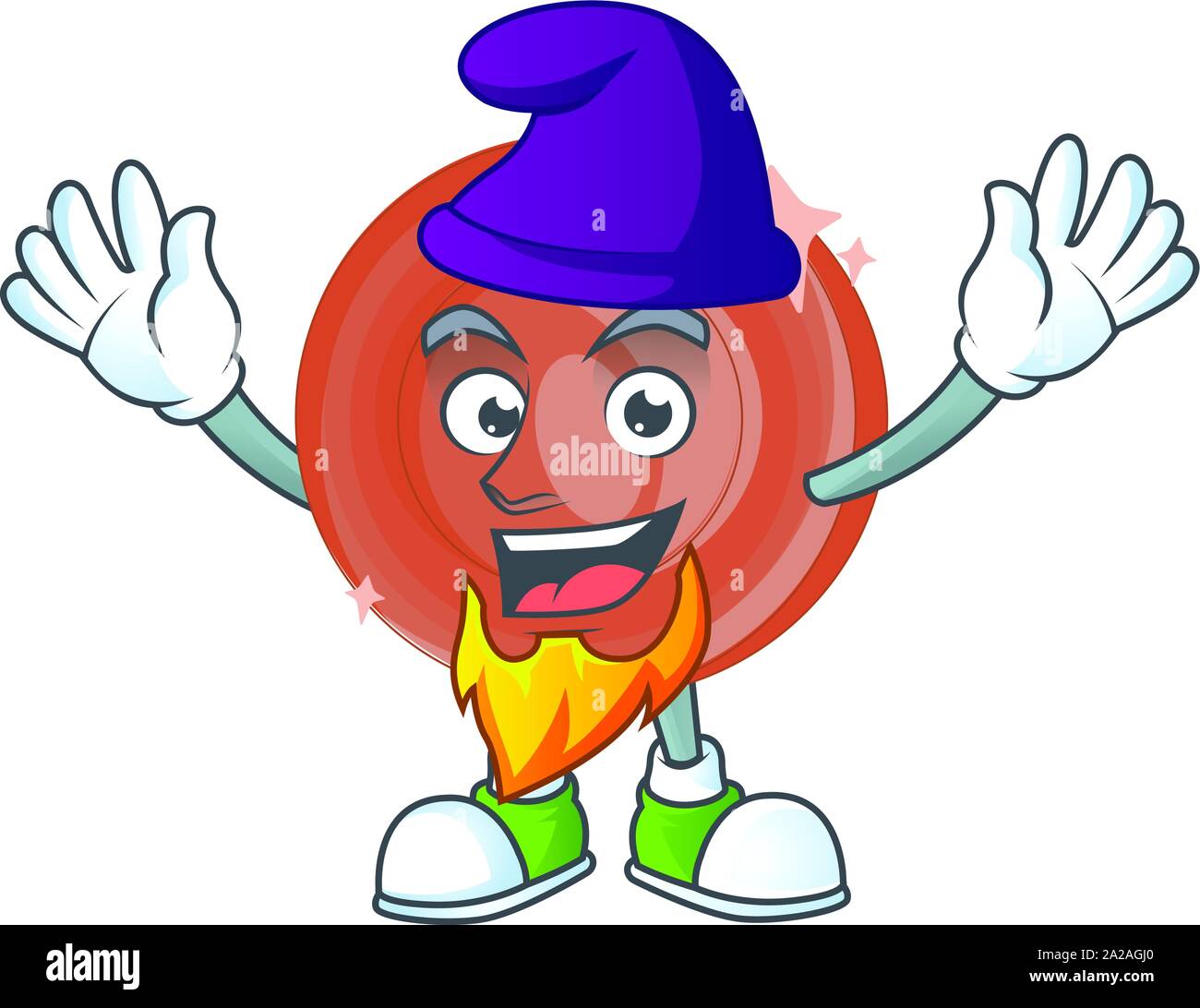 Elf bronze coin cartoon character for collection Stock Vector Image ...