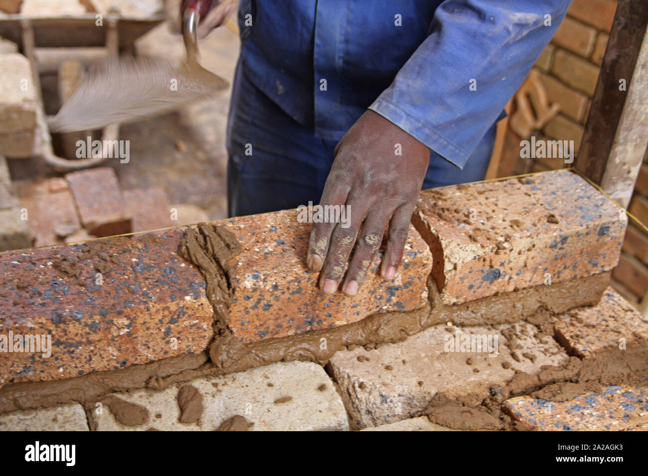 African brick layer hi-res stock photography and images - Alamy