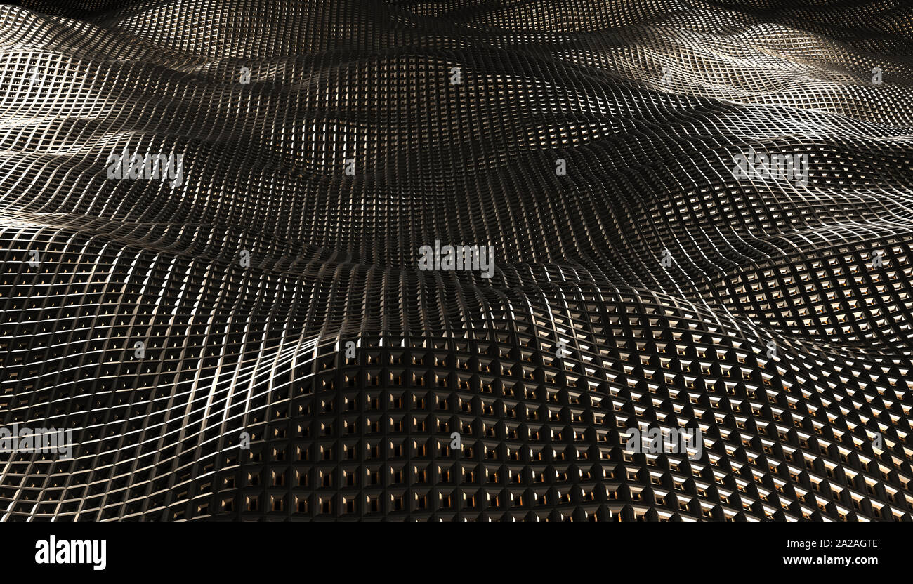 3d wave pattern hi-res stock photography and images - Alamy