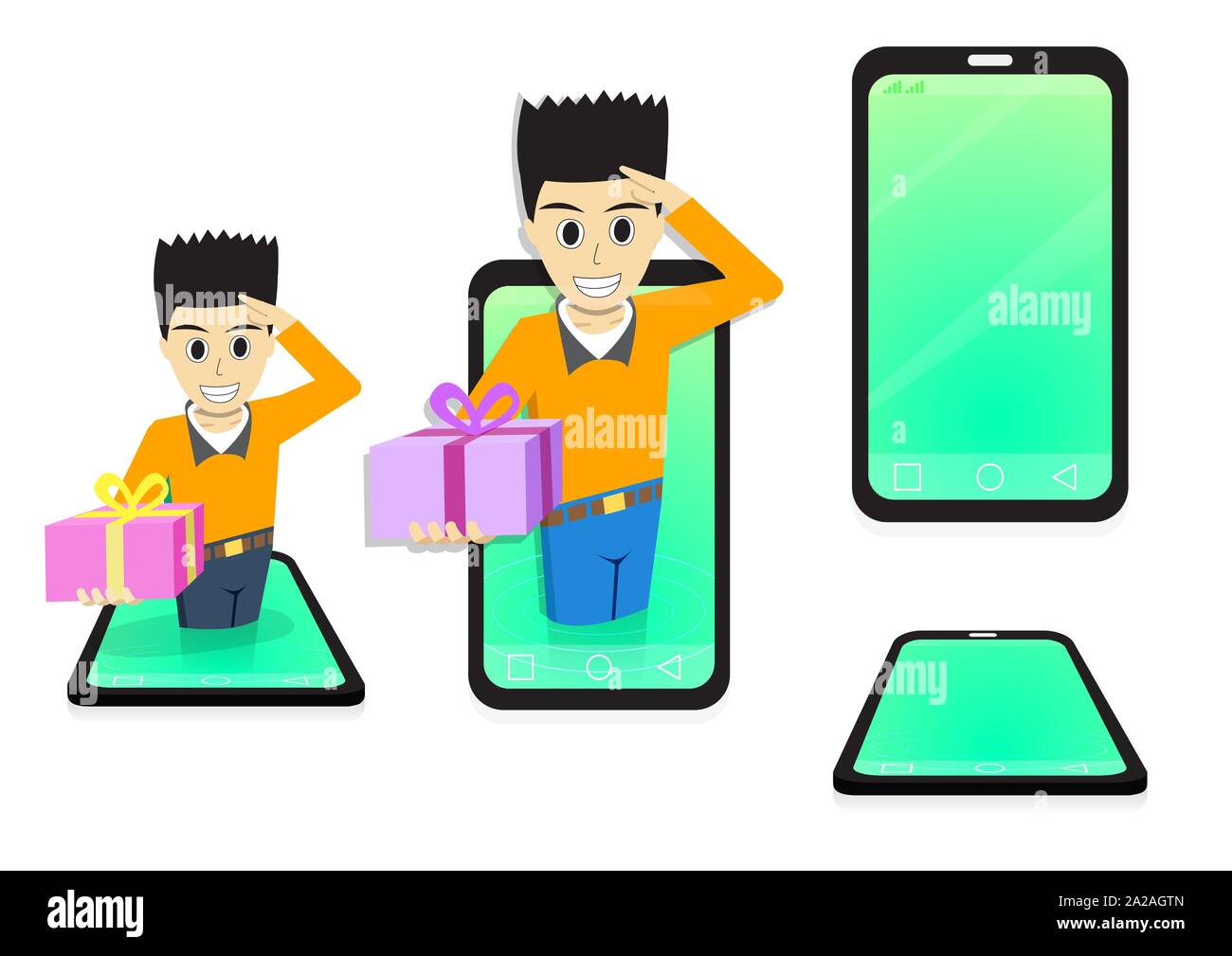 Pop up commerce Cut Out Stock Images & Pictures - Alamy