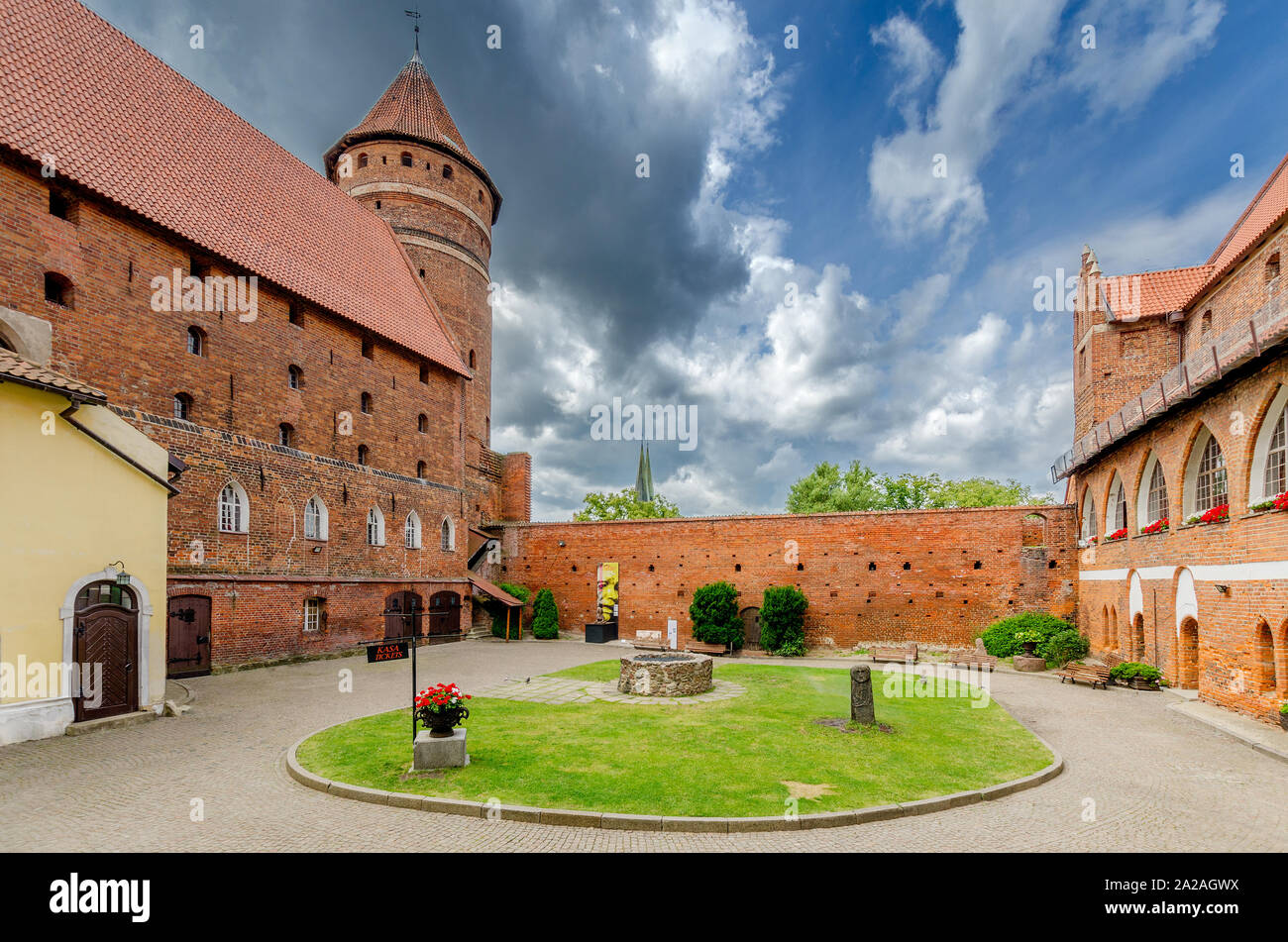 Olsztyn (ger.: Allenstein), Warmian-mazurian province, Poland ...
