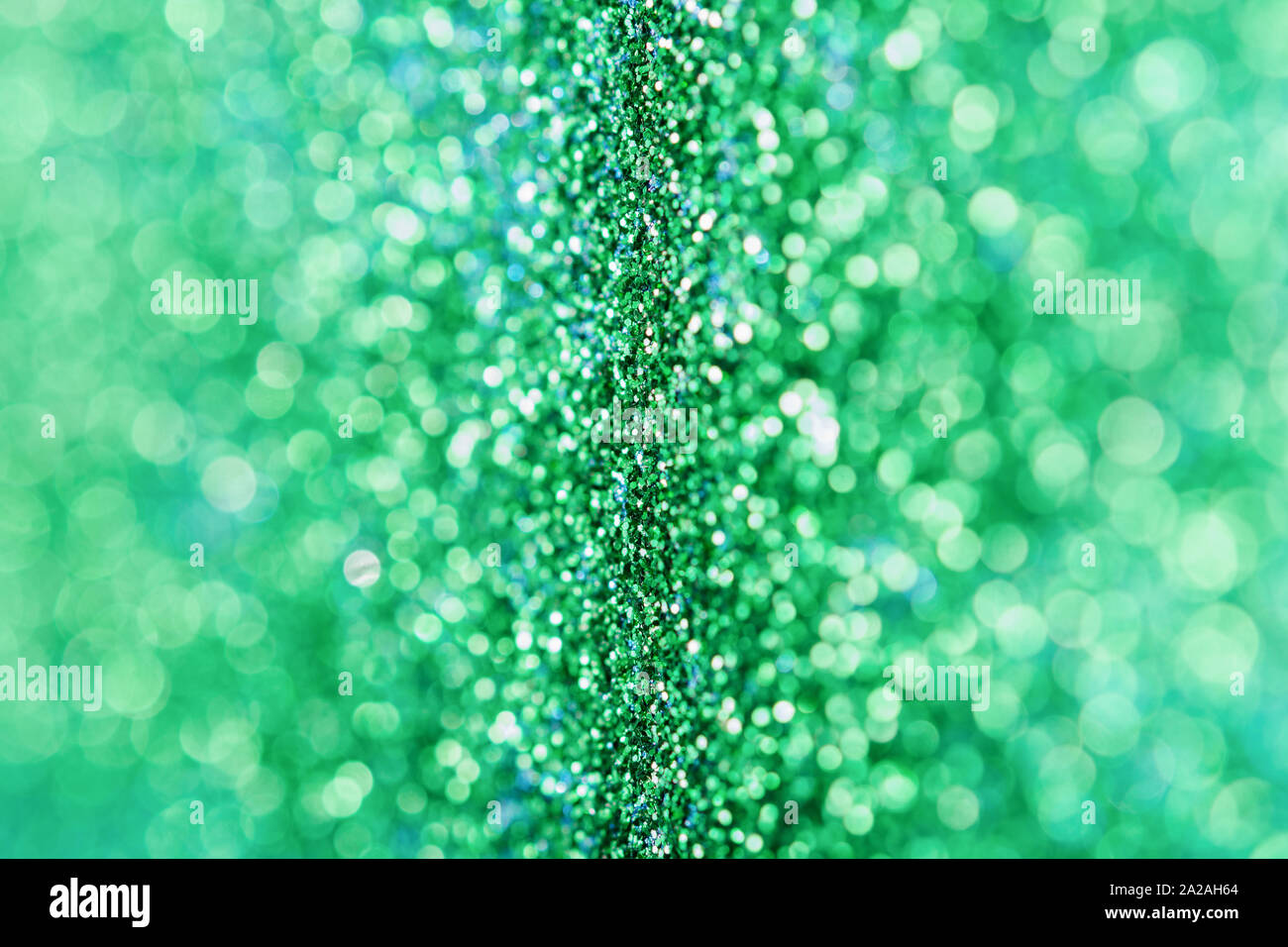 Abstract composition. Greeny blue glitter light background with ...