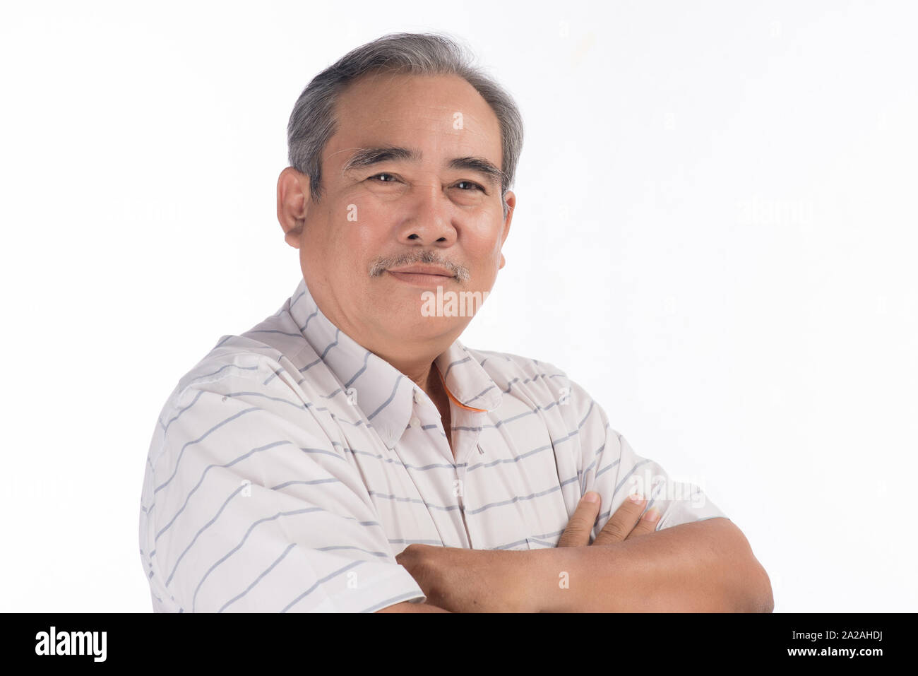 Portrait of older asian man hi-res stock photography and images - Alamy