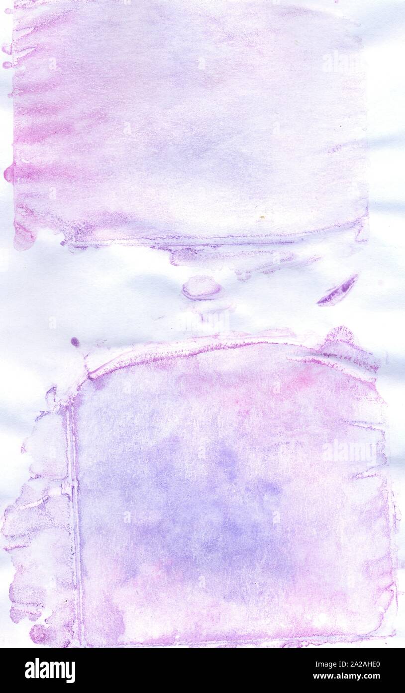 Grunge paper background colored with purple watercolor Stock Photo - Alamy