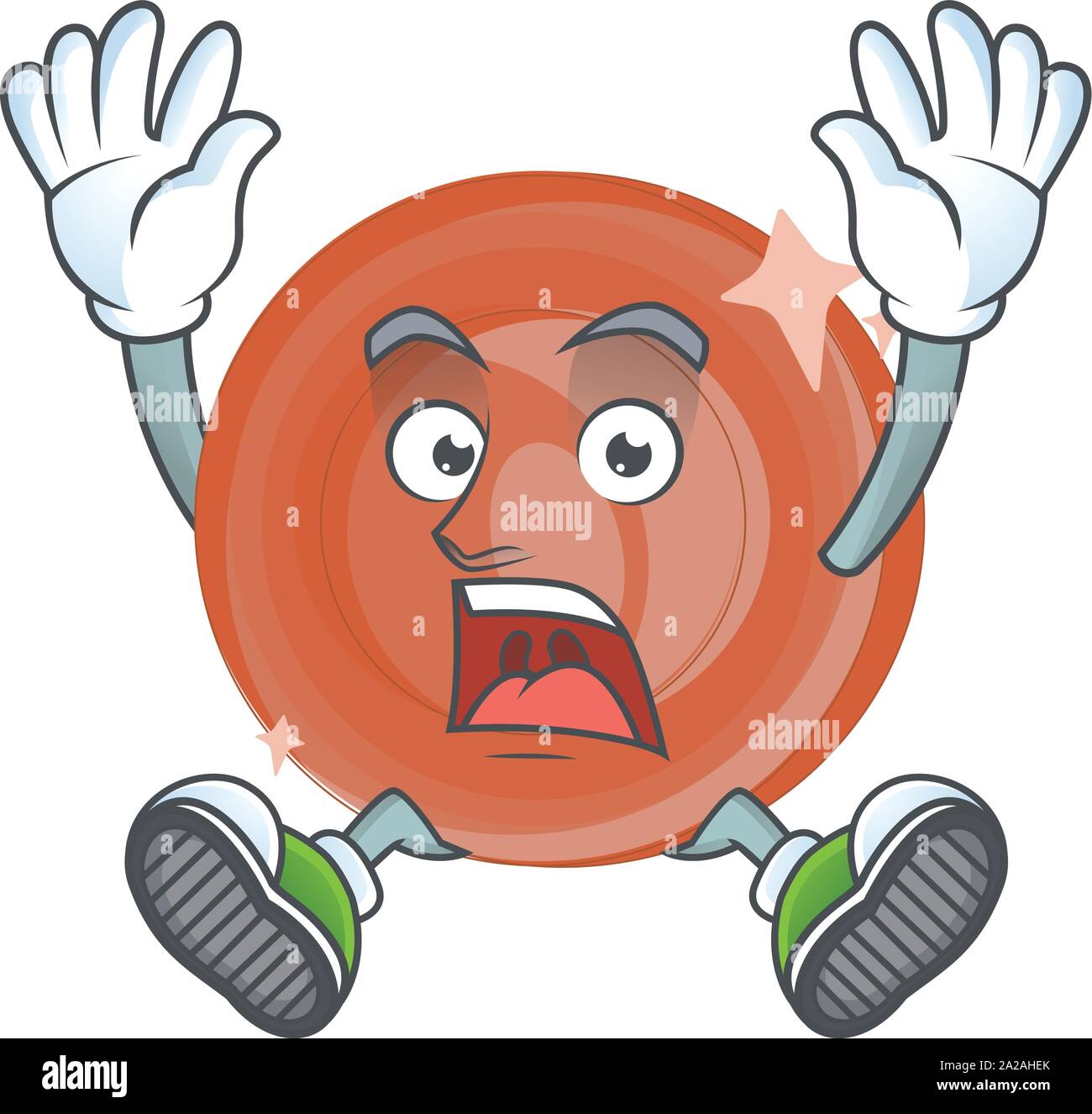 Successful bronze coin cartoon character with mascot Stock Vector Image ...