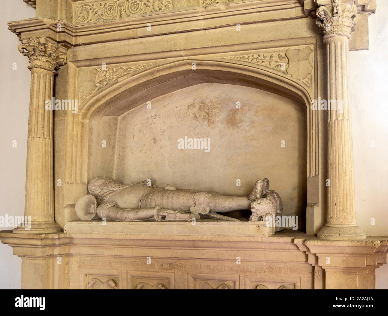 Church of Saint Michael, Shalbourne, Wiltshire, England, UK tomb of Sir ...