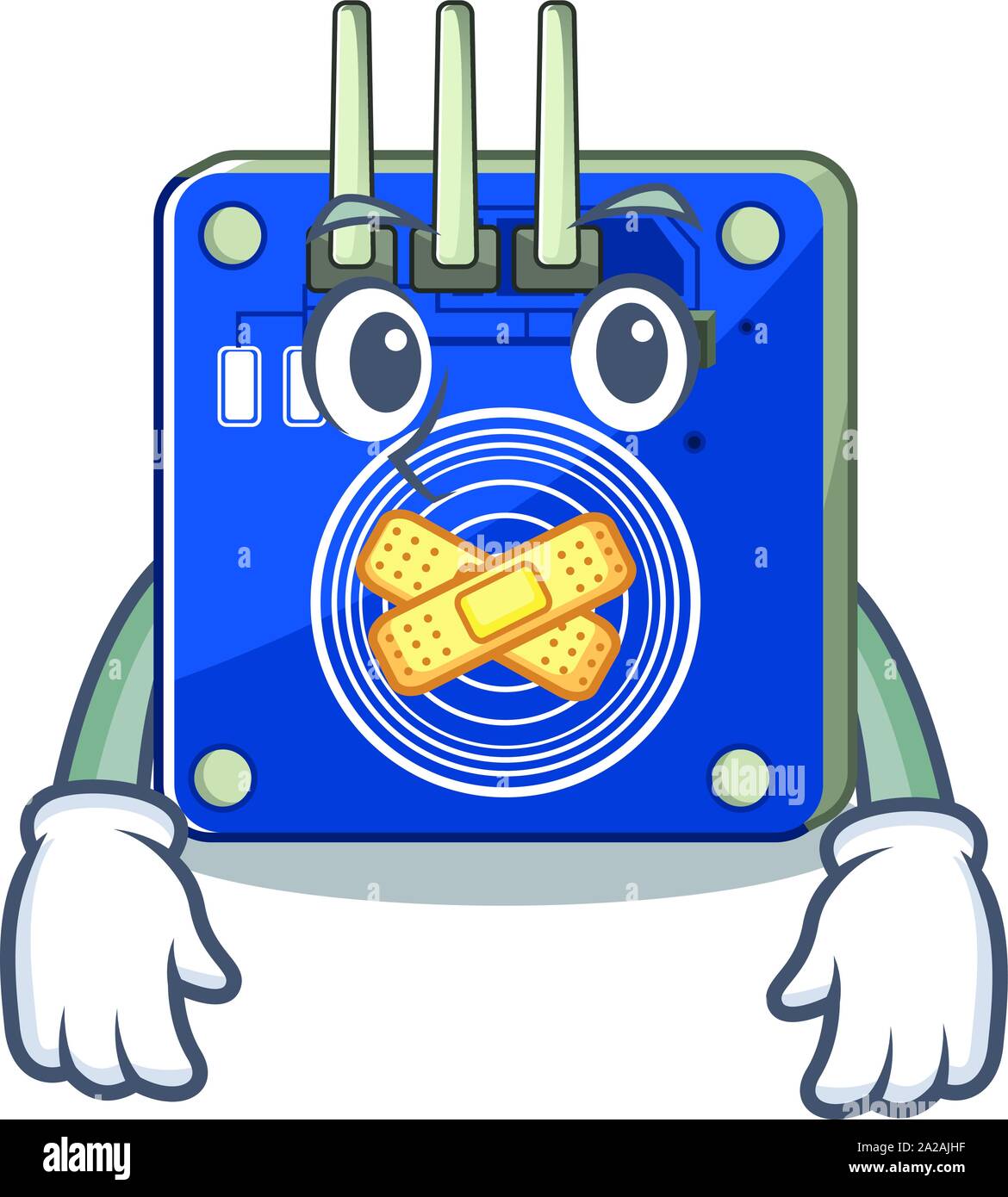 Silent touch sensor toy above cartoon chair Stock Vector Image & Art ...