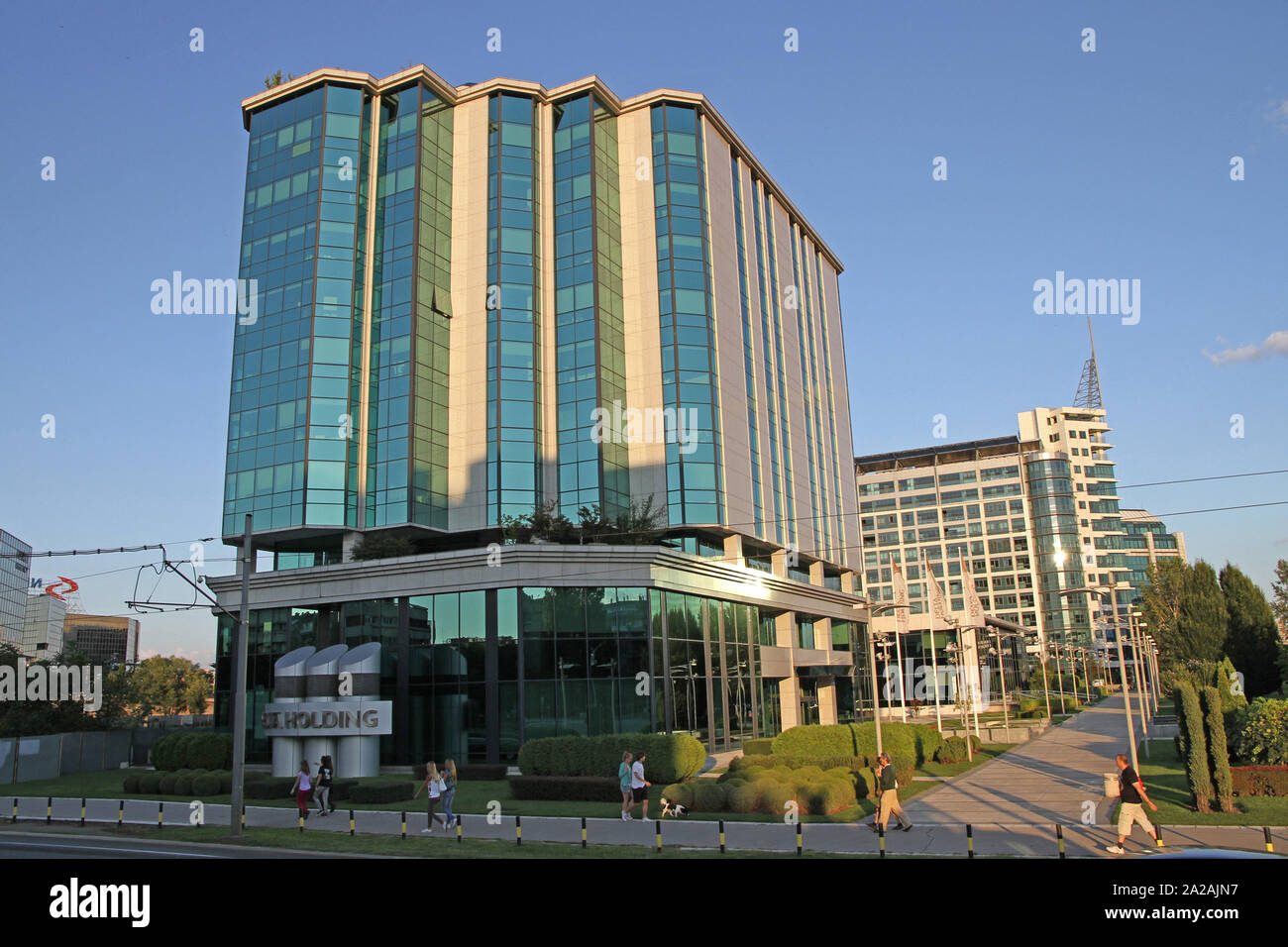 Delta Holding Building Headquarters, New Belgrade, Belgrade, Serbia ...