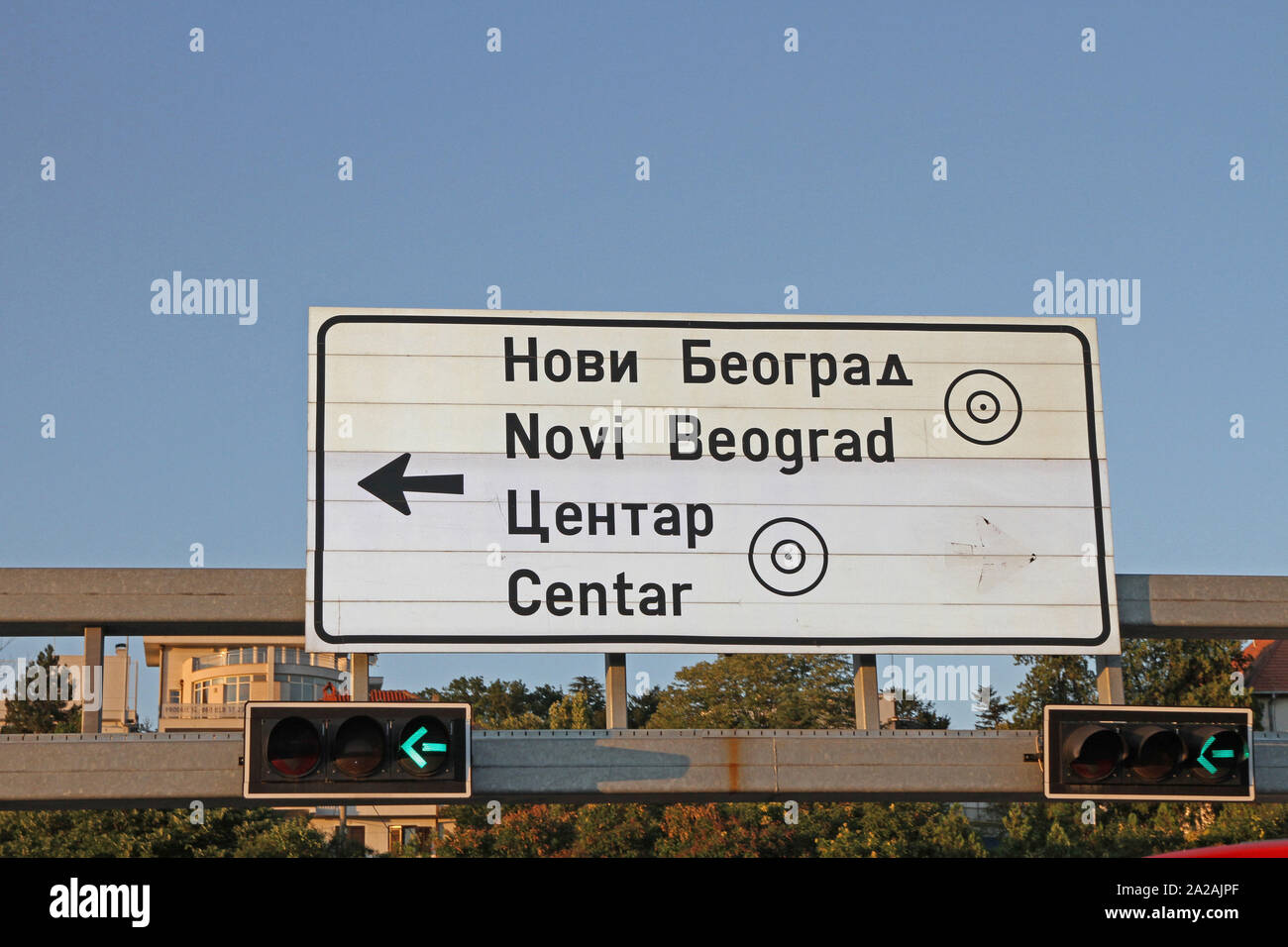 Direction signs european cities hi-res stock photography and images - Alamy