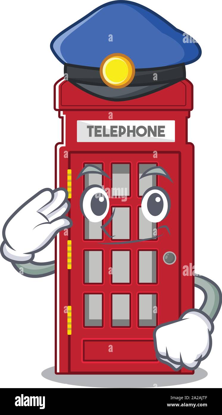 Cop using computer Stock Vector Images - Alamy