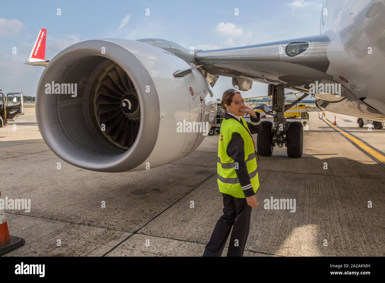 Female Pilot Airline High Resolution Stock Photography and Images - Alamy