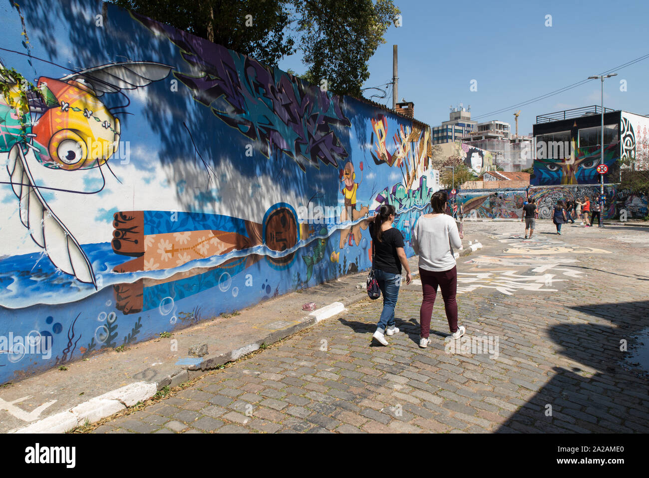 The batman alley in sao paulo hi-res stock photography and images - Alamy