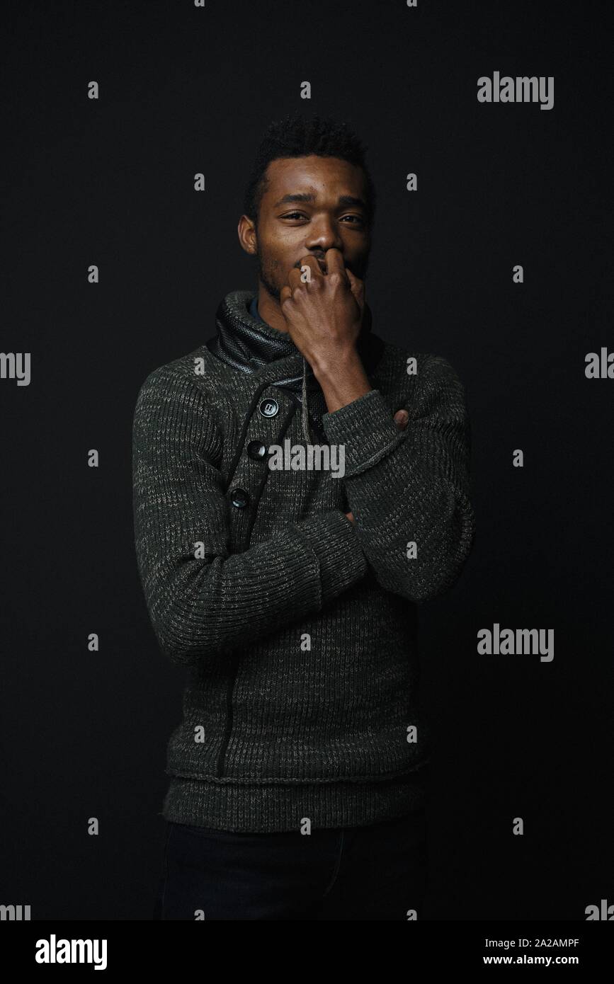 Black model hi-res stock photography and images - Alamy