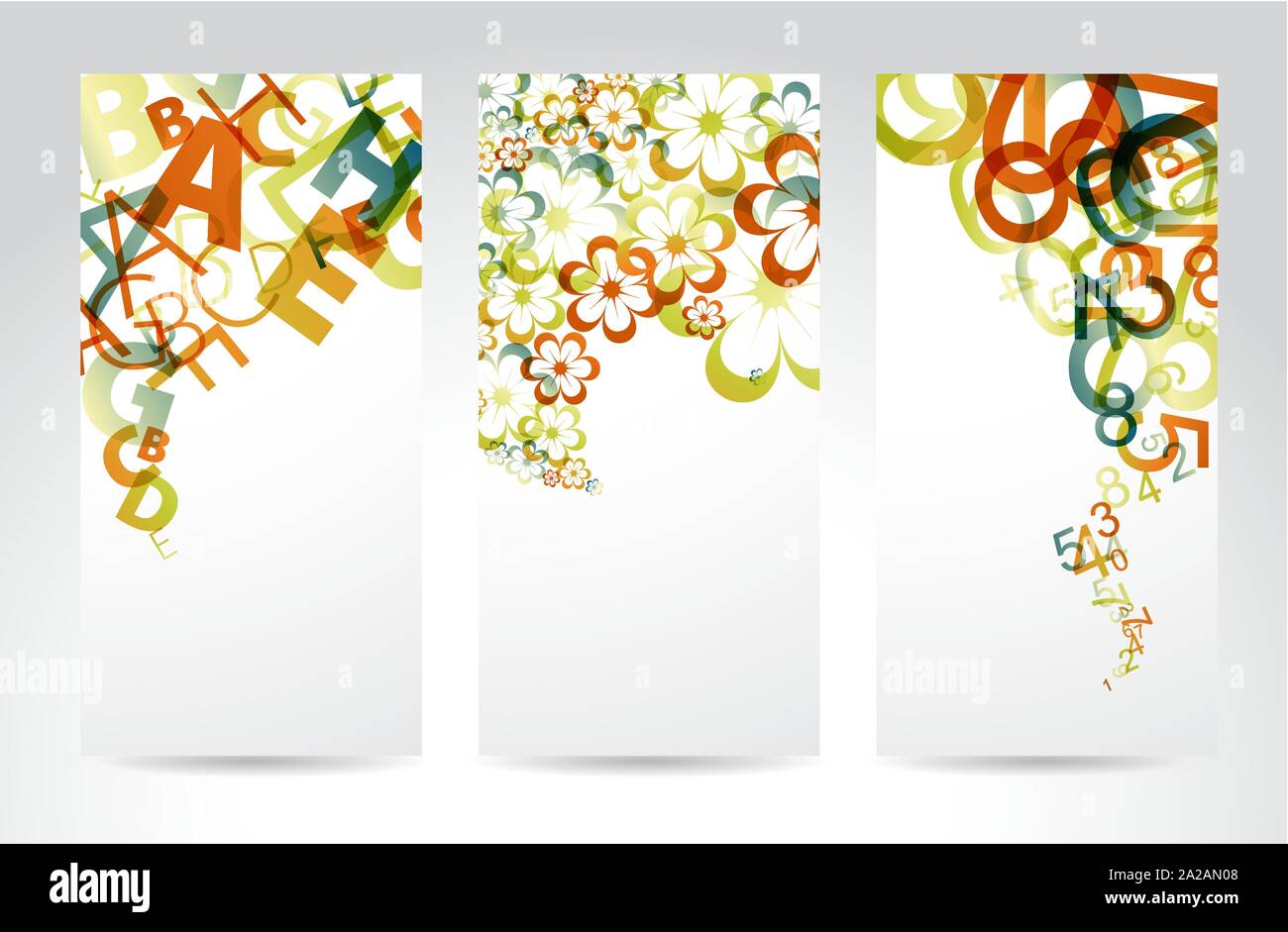 Numeral vertical Stock Vector Images - Alamy