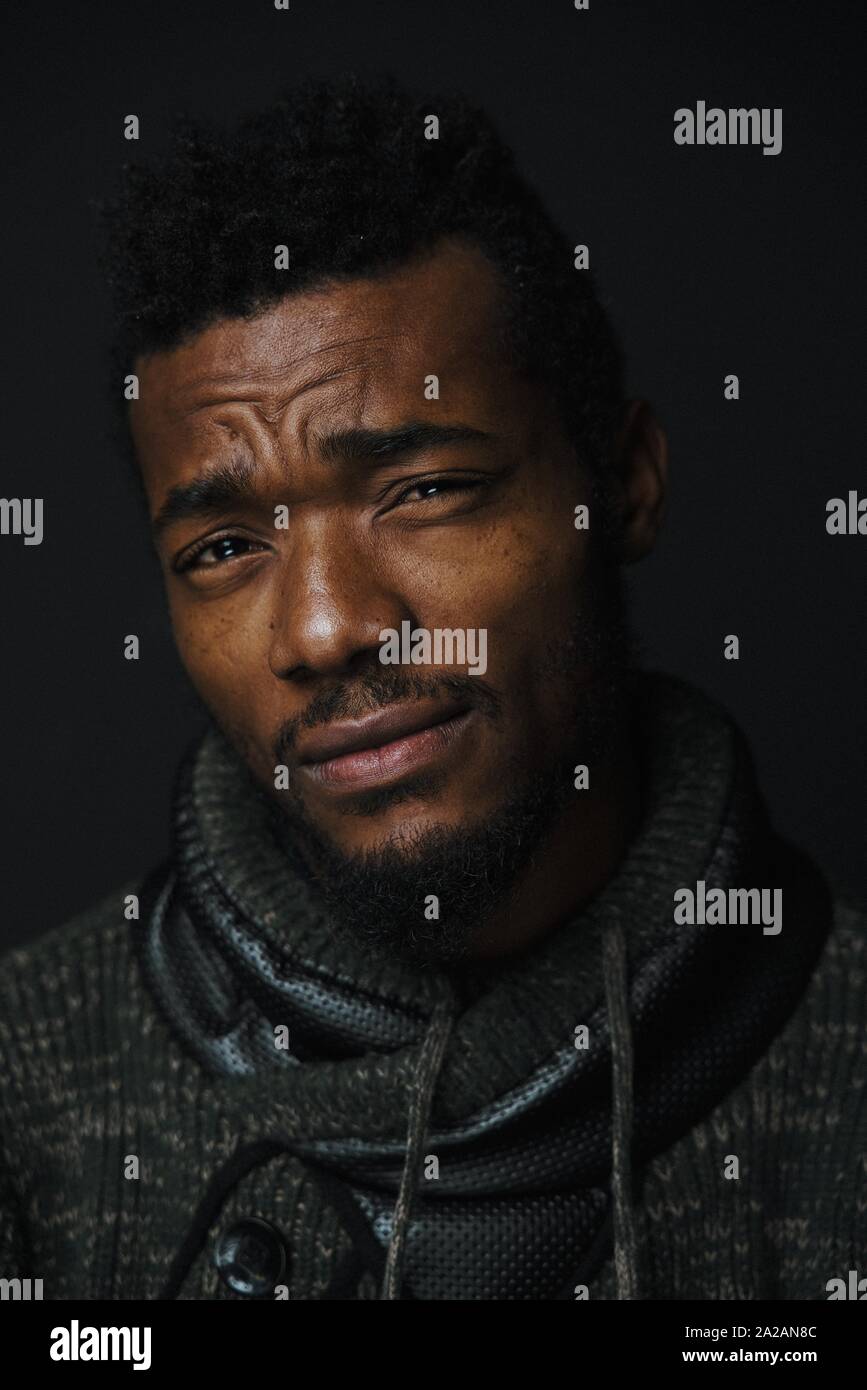 Black model hi-res stock photography and images - Alamy