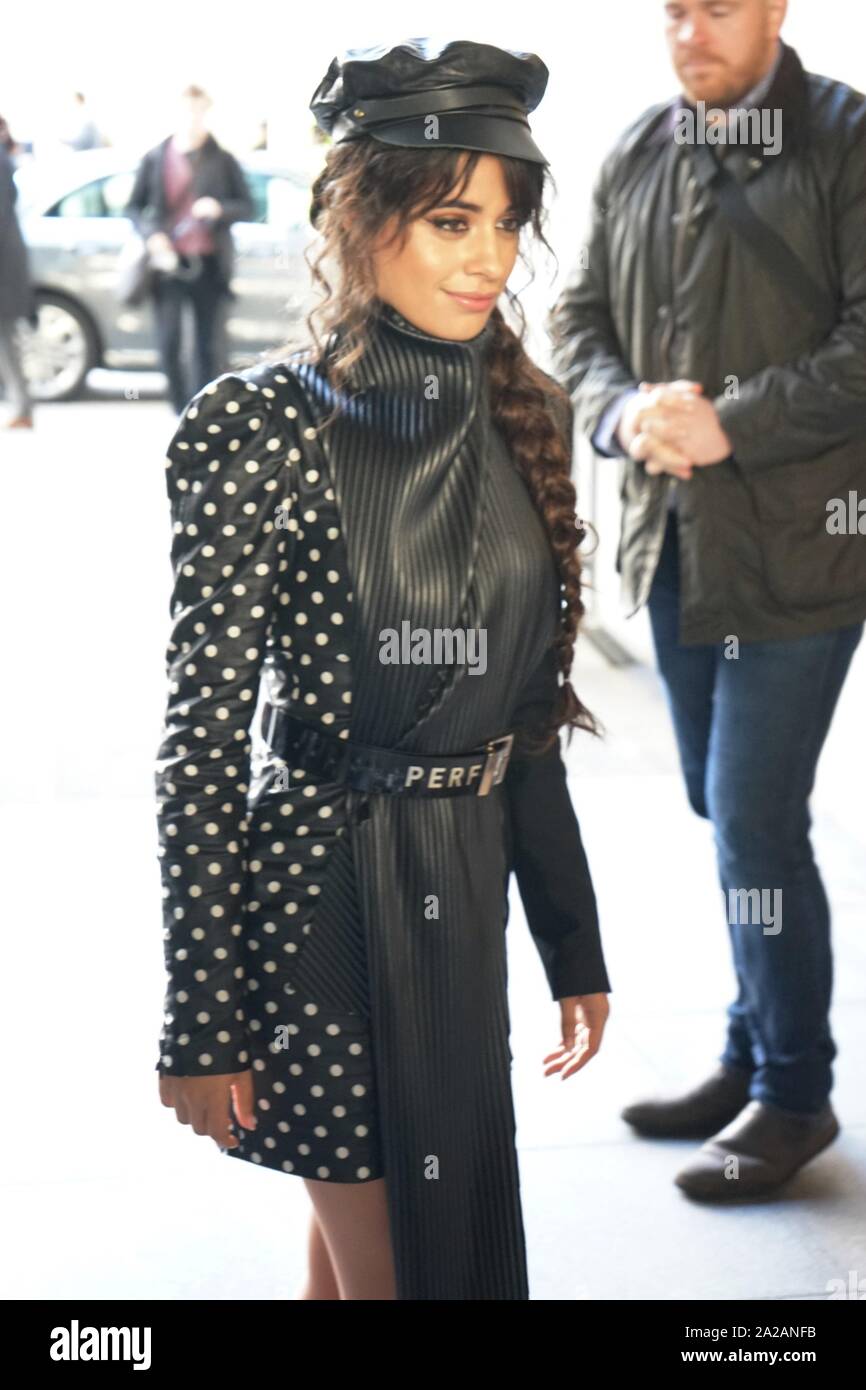 London, UK, 2nd Oct 2019. Camila Cabello American-Cuban singer ...