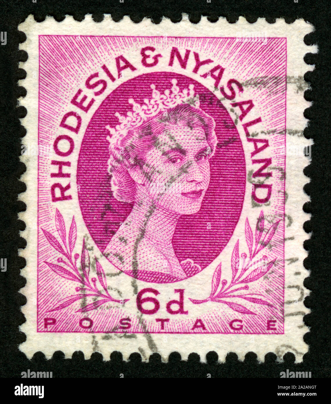Stamp rhodesia and nyasaland hi-res stock photography and images - Alamy