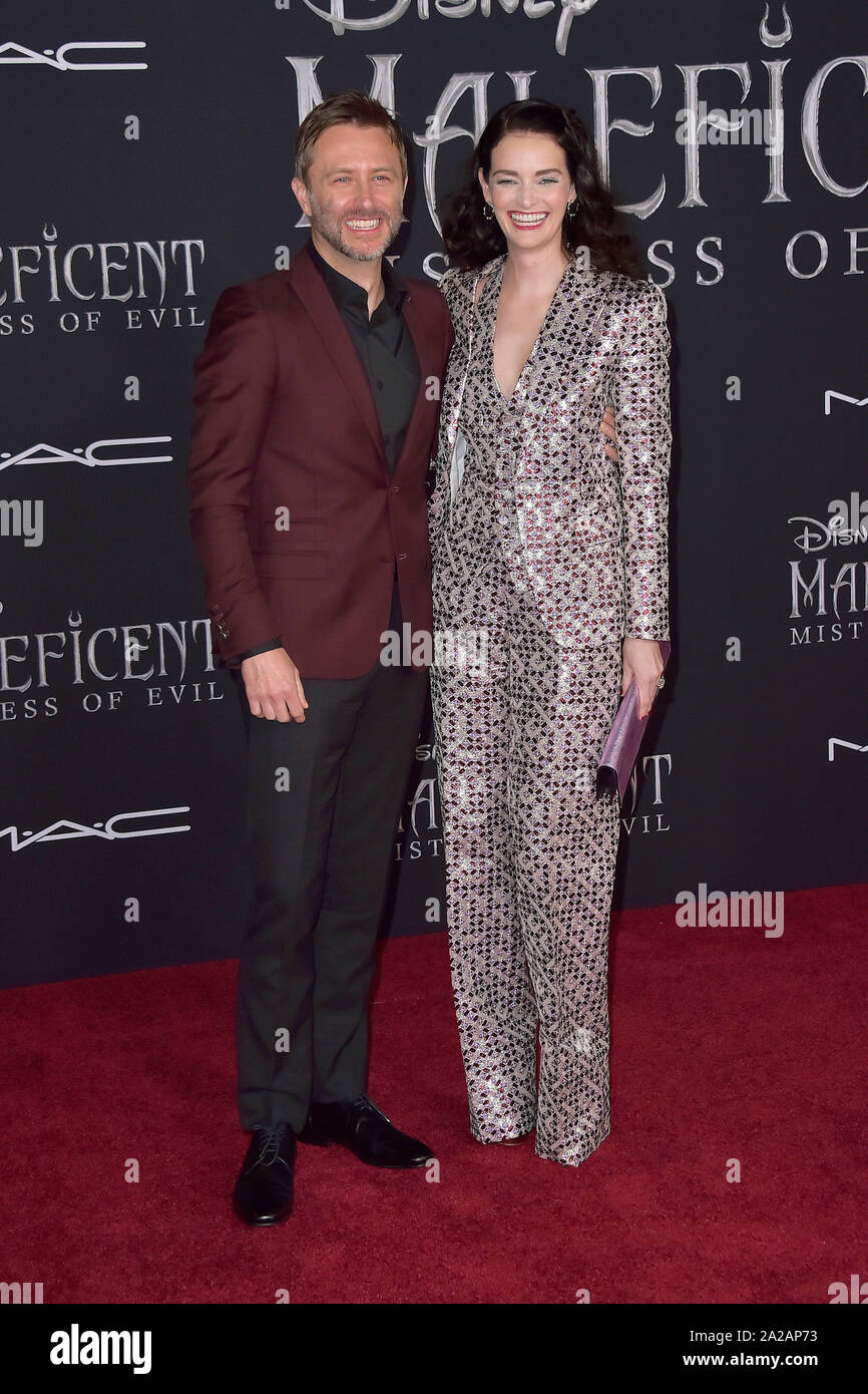 Chris Hardwick and wife Lydia Hearst at the world premiere of the movie ...