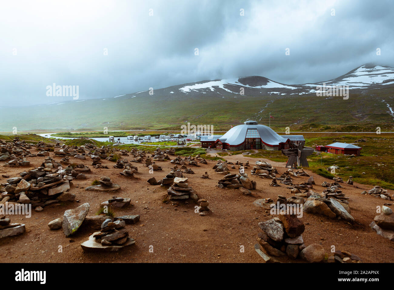 Saltfjellet, Scandinavia. Beautiful landscape image of the Artic Polar ...
