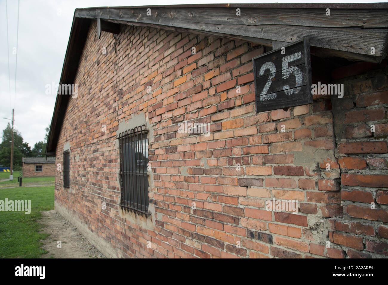 Block 25, women death block, Auschwitz-Birkenau, former German Nazi ...
