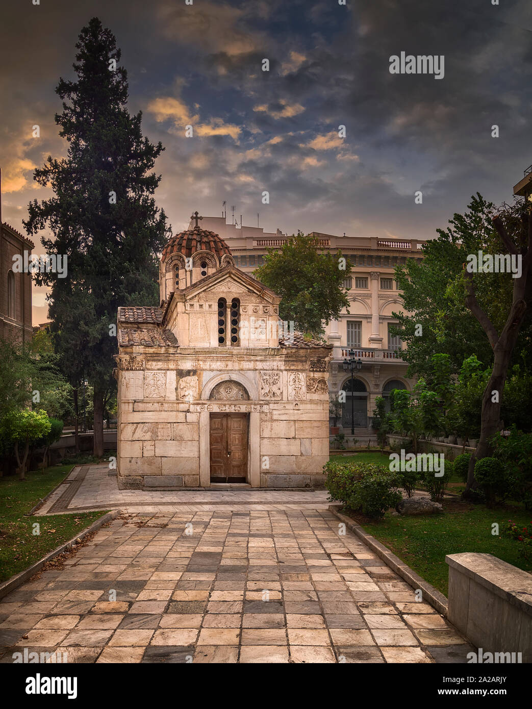 Church of agios eleftherios hi-res stock photography and images - Alamy