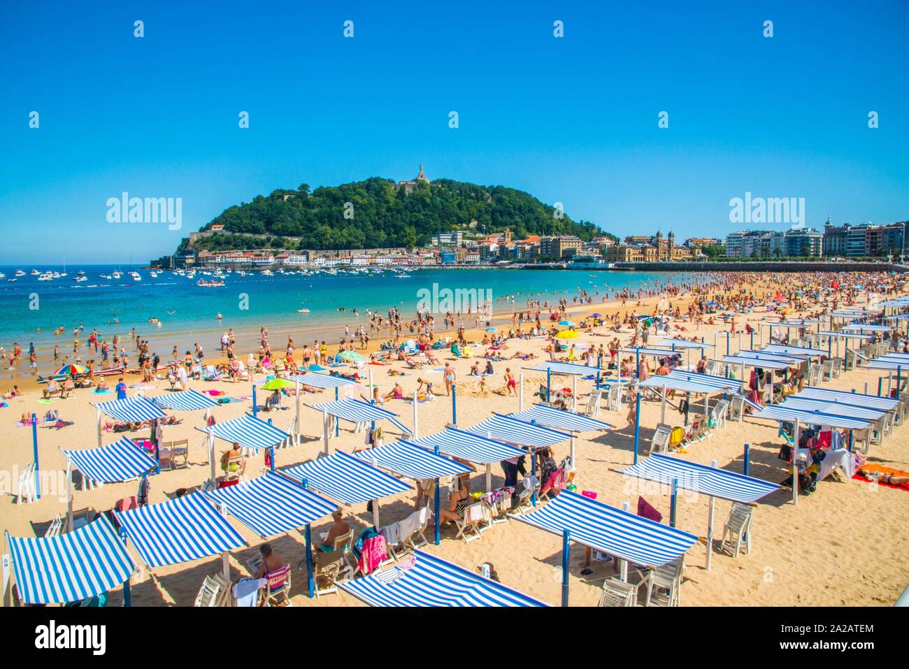 Concha beach san hi-res stock photography and images - Alamy