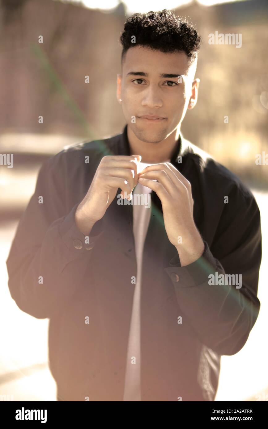 Defensive jacket hi-res stock photography and images - Alamy