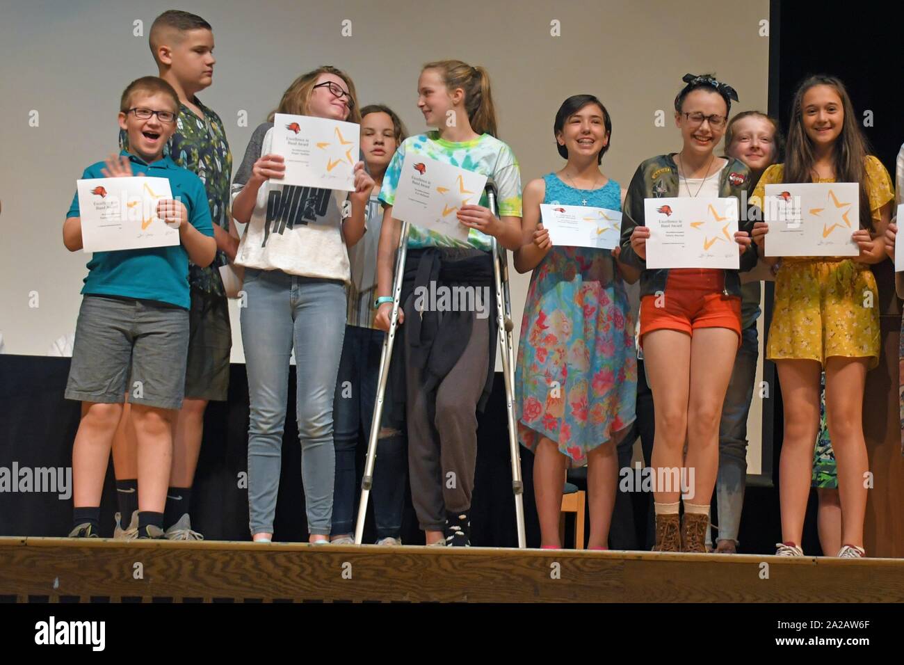Kid Student Award At School High Resolution Stock Photography and ...