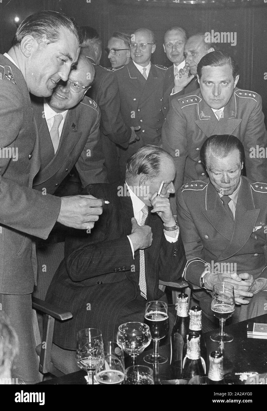 The first Minister of Defence of the Federal Republic of Germany ...