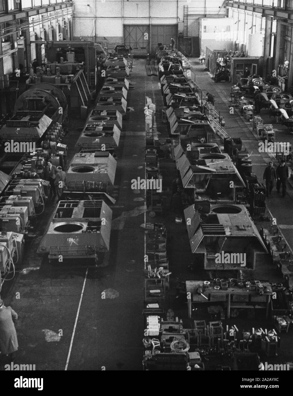 Henschelwerke in Kassel has set up two production lines for the ...