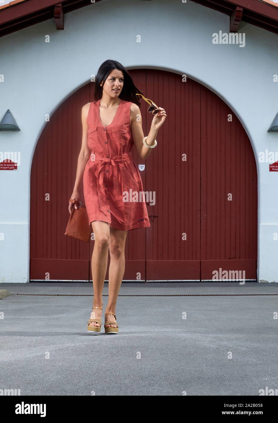 Woman wearing basque hi-res stock photography and images - Alamy