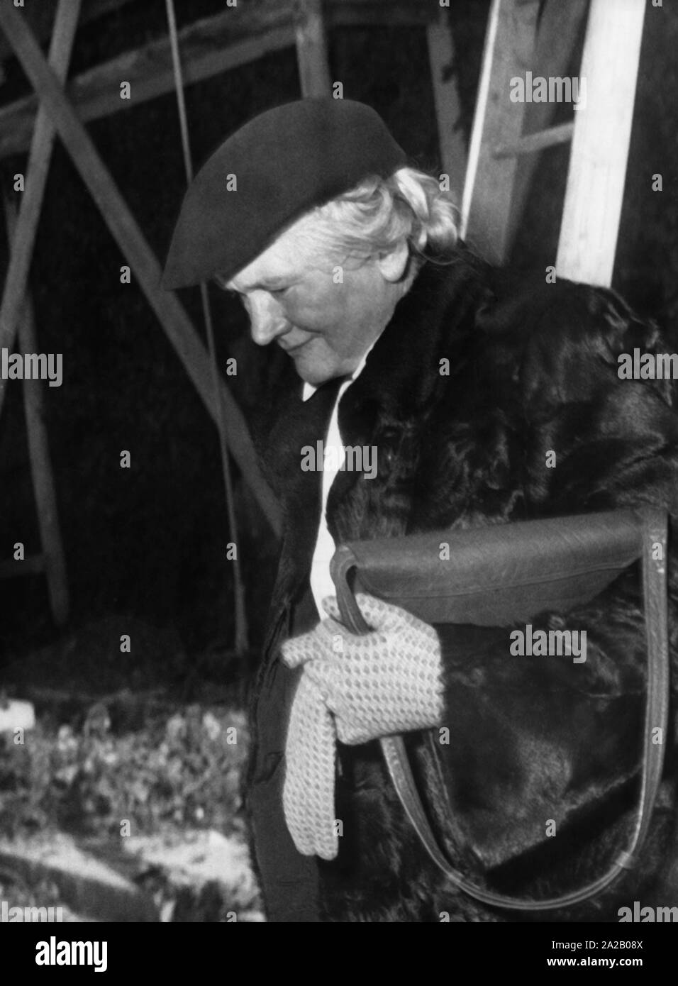 Paula Wolf, Adolf Hitler's step-sister Stock Photo - Alamy