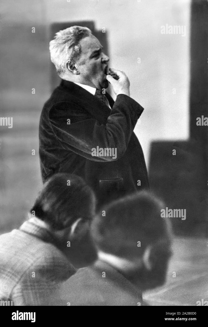 Fritz Kortner, an Austrian director and actor Stock Photo - Alamy